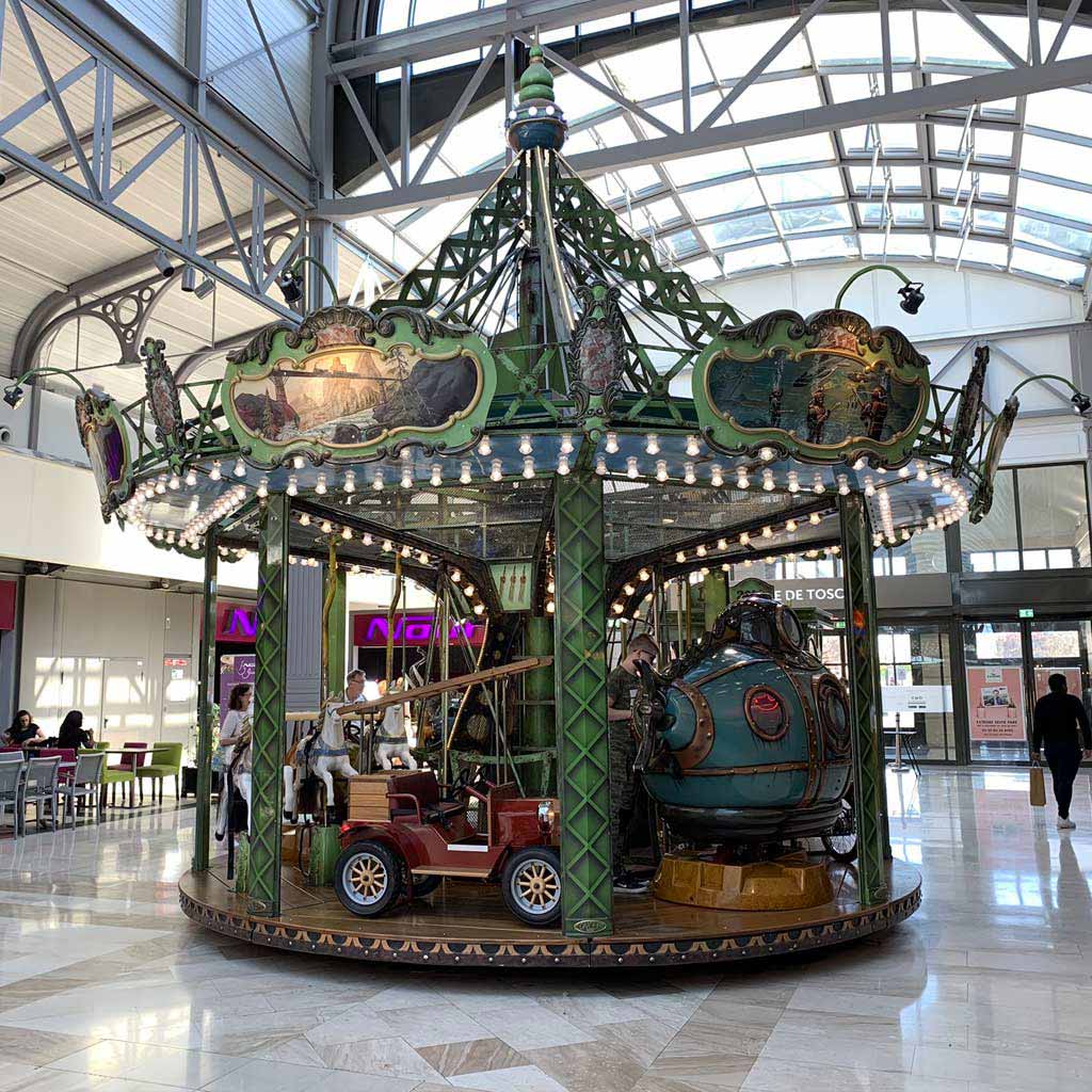 Concept1900 Entertainment | Carrousel Jules Verne, style Steampunk